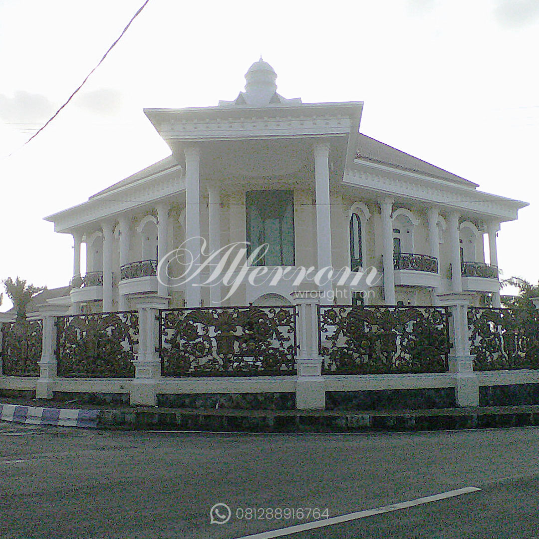 Proyek Alferrom - Pemasangan Pagar, Railing tangga, railing balkon ...