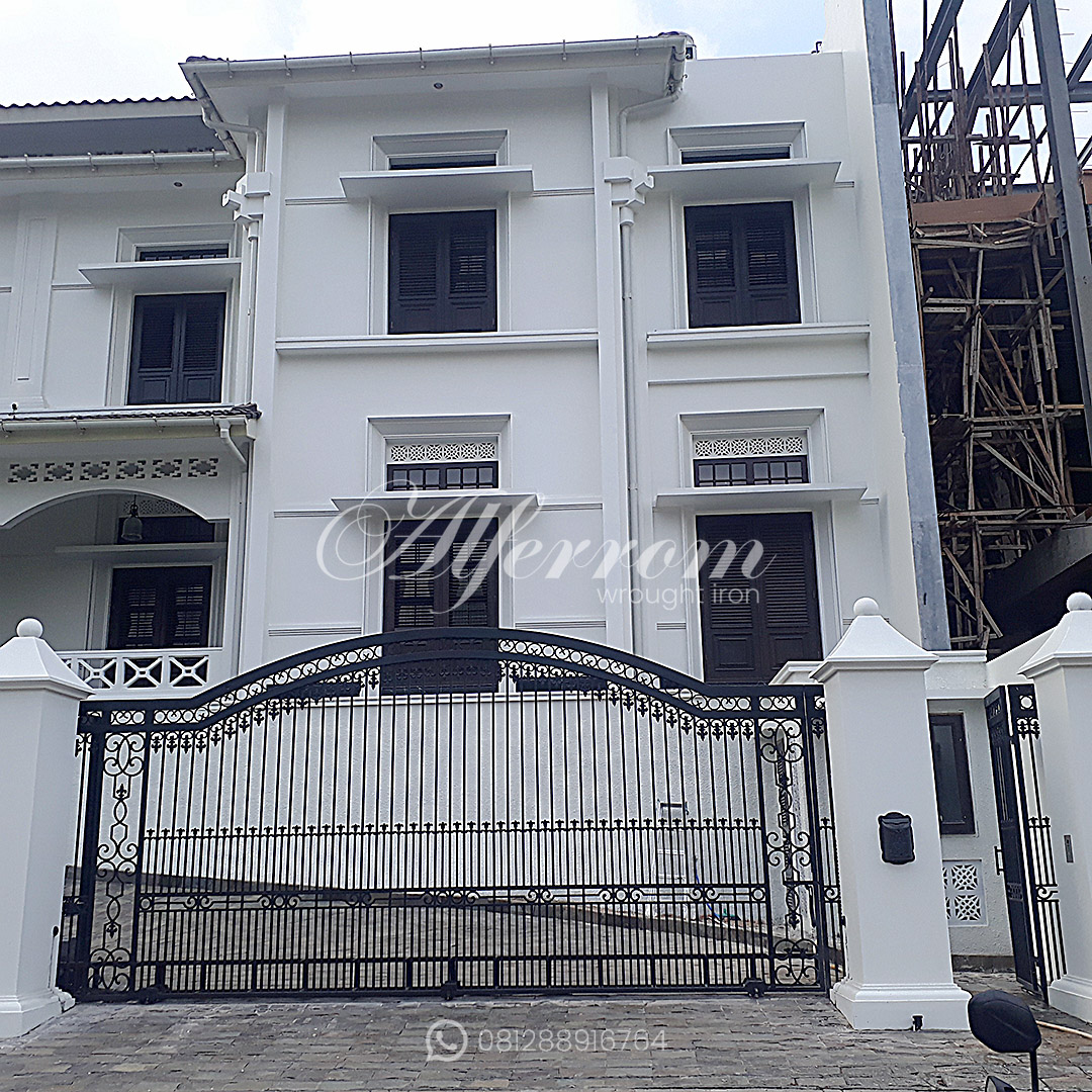 Proyek Alferrom - Pemasangan Pagar, Railing tangga, railing balkon ...