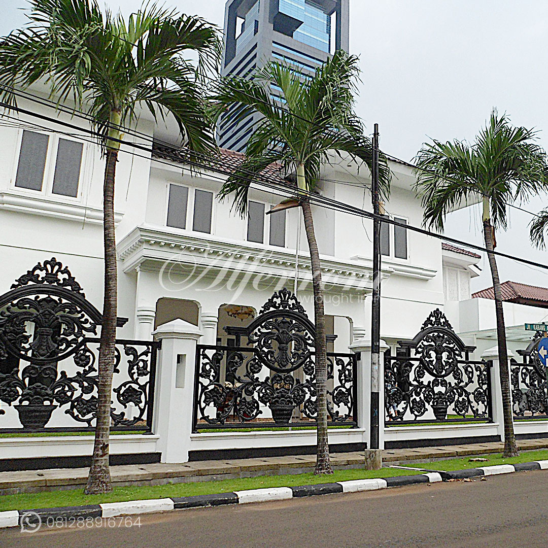 Proyek Alferrom - Pemasangan Pagar, Railing tangga, railing balkon ...